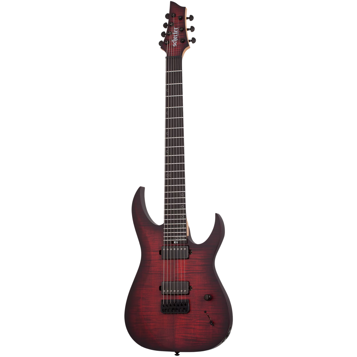 Guitarra Schecter Sunset-7 Extreme Scarlet Burst #2573 IDN – NKS Music